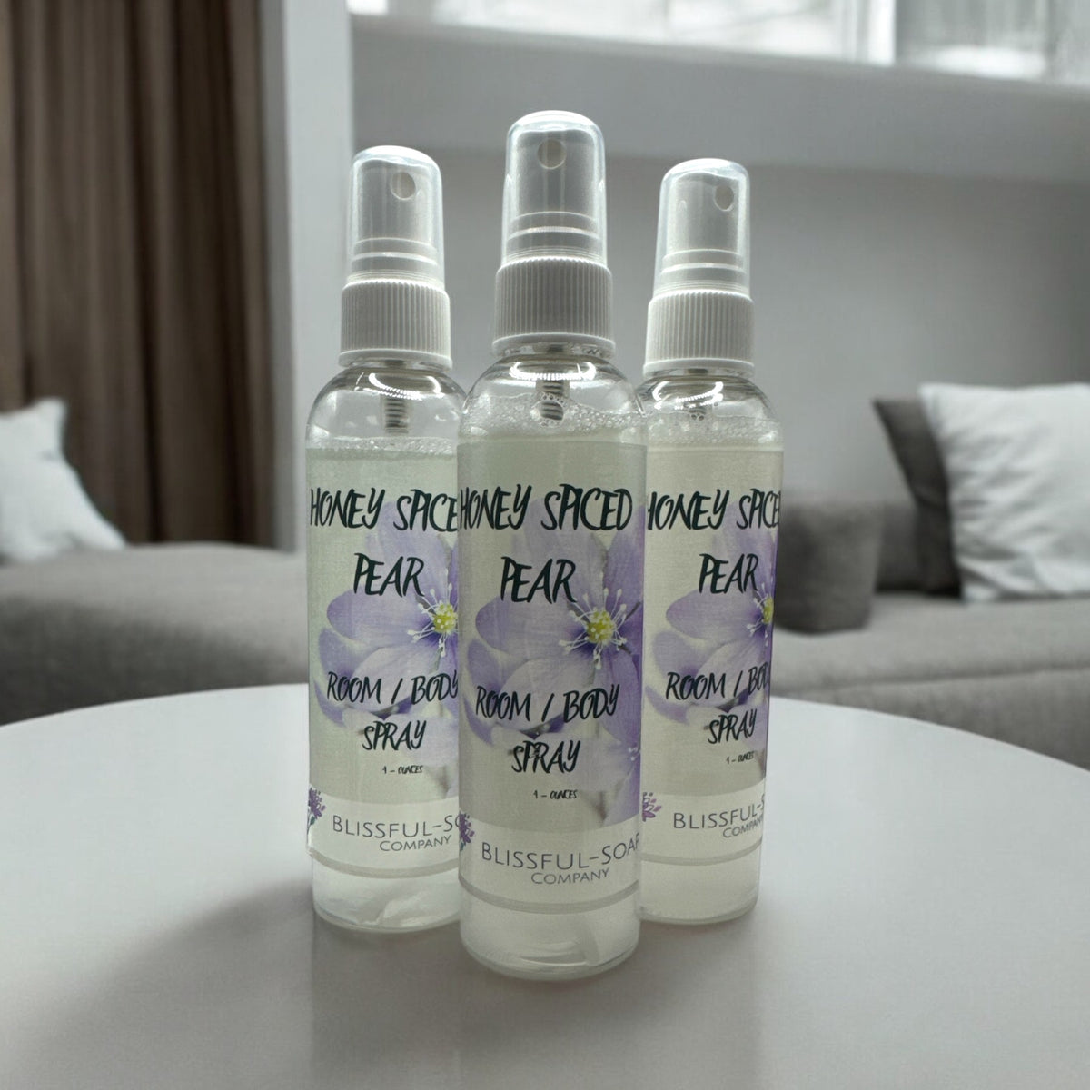 Honey Spiced Pear Body, Room and Linen Spray – Blissful-Soap