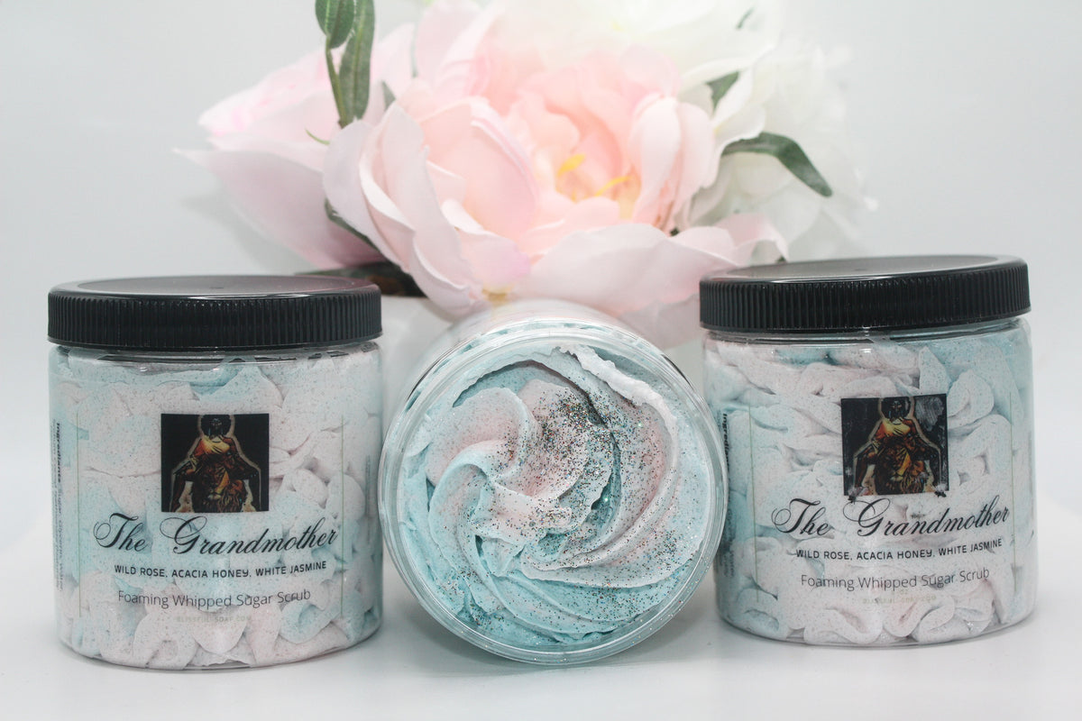 The Grandmother One with Self Sugar Scrub – Blissful-Soap